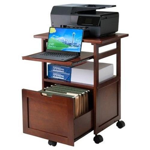 Jual Stand Meja Printer dengan Rak dan Laci Penyimpanan dengan Desain ...