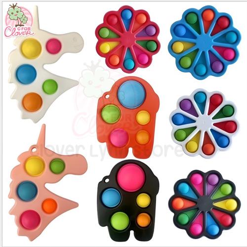 Jual POP IT GIANT SIMPLE DIMPLE pencetan warna warni sensorik motorik ...