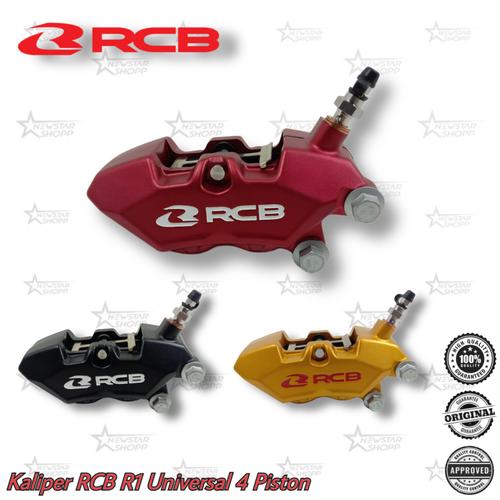 Jual Kaliper RCB R1 Series 4 Piston Universal 4p Original Kaliper Depan ...