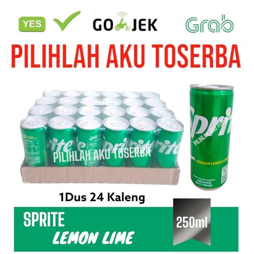 Jual Sprite KALENG CAN 250 ml - ( HARGA 1 DUS ) - Jakarta Barat ...