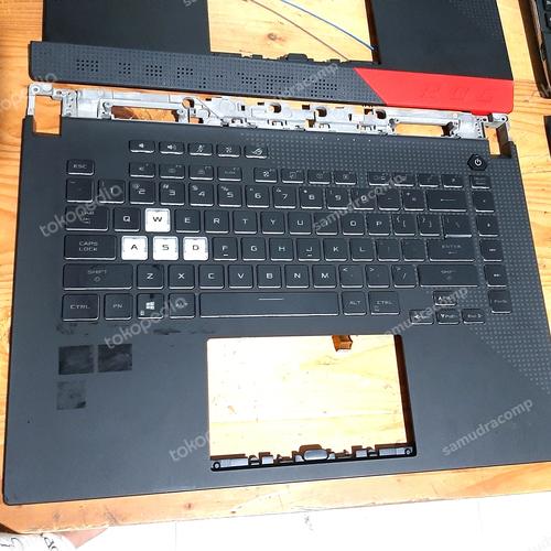 Jual Palmrest Keyboard Asus Asus ROG Strix G513QC G513RC black key ok ...