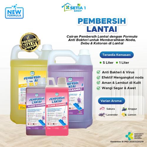 Jual Sabun Pel Pembersih Lantai KLINO CARE Floor Cleaner Antibacterial ...