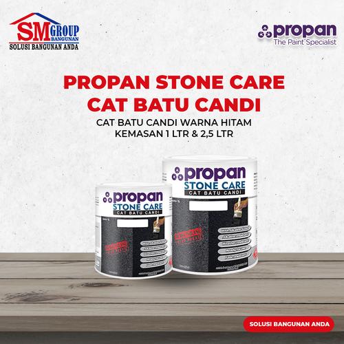 Jual Cat Batu Alam PROPAN Stone Care Cat Batu Candi - 1 Kg, Black ...