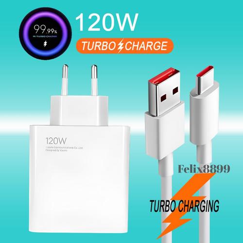 Jual Charger Xiaomi Mi 11t Pro Mi 12 Pro Original 120W USB Type C ...