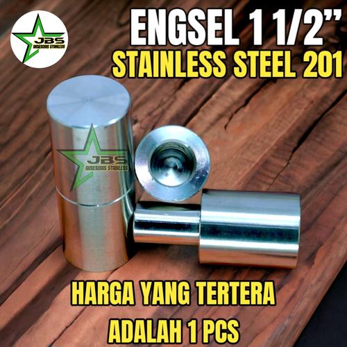 Jual ENGSEL BUBUT STAINLESS SUS 201 11/2" inchi - Kab. Tangerang - JBS ...
