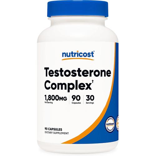 Jual Testosterone Booster Support Complex By Nutricost USA 90 Caps ...