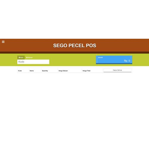 Jual source code php Kasir - Kab. Bandung - CodeNanda | Tokopedia