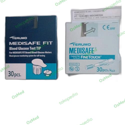 Jual Terumo medisafe test tip plus Lancet for finetouch - Jakarta ...