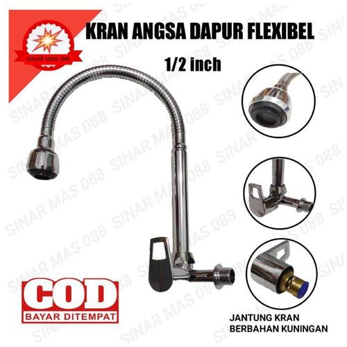 Jual KRAN FLEXIBEL KEPALA KECIL - KRAN WASTAFEL - KRAN CUCI PIRING ...