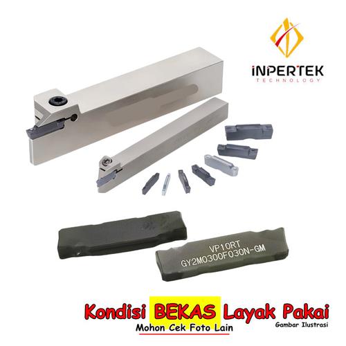 Jual Insert GY2M M0200 Mata Bubut 2mm Grooving Pisau Potong Parting 2 ...