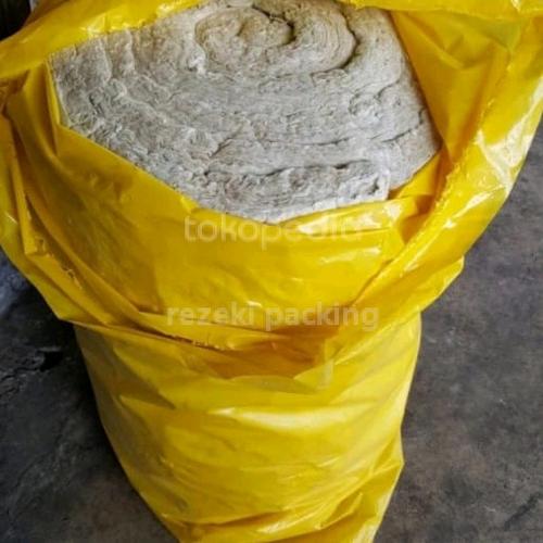 Jual ROCKWOOL 25MM X 60CM X 5MTR , DENSITY 60KG - Jakarta Barat - rezeki packing | Tokopedia
