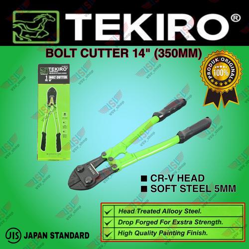 Jual Tekiro Bolt Cutter 14" Gunting Besi beton Pemotong Segel - Jakarta ...