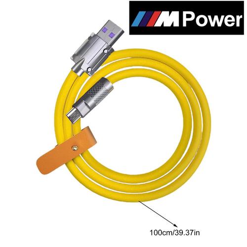 Jual MPOWER TURBO 120W kabel data SUPER Fast Charging 6A Micro usb Type-C C - MICRO - Kota ...