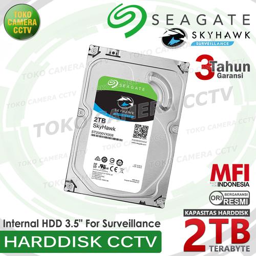 Jual SEAGATE SKYHAWK 2TB MFI HDD CCTV HARDDISK HARDISK 2 TERRA ...