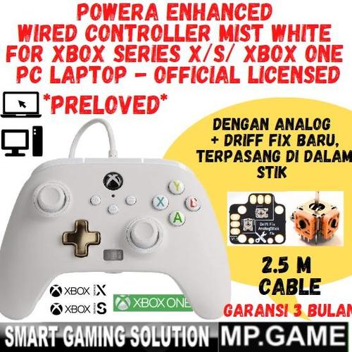 Jual PowerA Enhanced Wired Controller MIST WHITE Xbox Series X/S/ Xbox ...