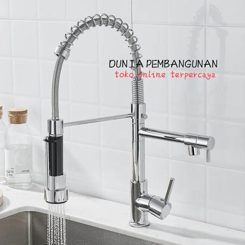 Jual kran dapur kitchen sink panas dingin cuci piring restoran kran ...