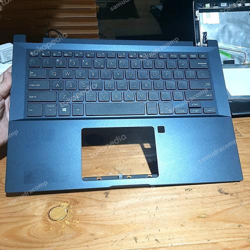 Jual Palmrest Keyboard Asus EXPERTBOOK P2451 P2451FA P2451FB biru ...