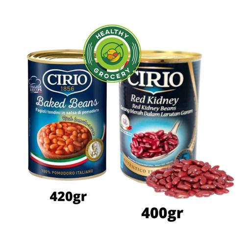 Jual Cirio Baked Beans Tomato Sauce 420gr / Cirio Red Kidney Beans ...