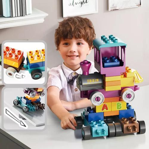 Jual Feloo Train Bricks 34 Pcs Building Blocks - Kota Tangerang Selatan ...
