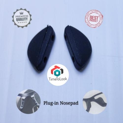 Jual Nosepad Kacamata Plug-in Nose Pad Rubber Adidas O akley Colok Plug ...