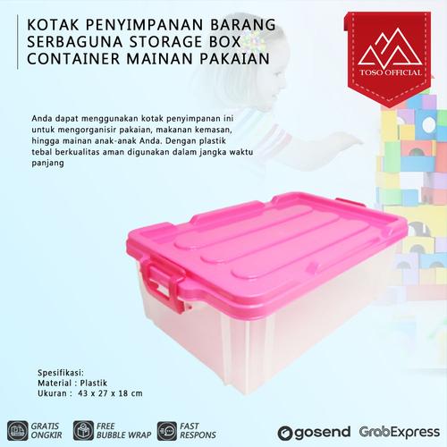 Jual Box Container 14,5 Liter Green Leaf 7805 Q Seven Rak Susun Kotak ...