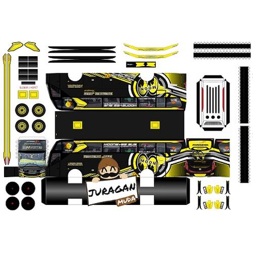 Jual DIY Miniatur Bus STJ Mooneyes Papercraft - Kab. Klaten - Juragan ...