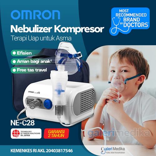 Jual Nebulizer Omron NE-C28 / Alat Uap Pernafasan / Alat Inhalasi Omron ...