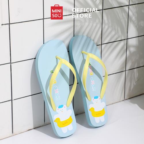 Promo MINISO Sendal Wanita Kekinian Sandal Wanita Women's Flip-Flops ...