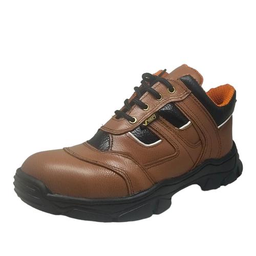 Jual Safety Shoes VIOX 808 Sepatu Safety coklat Murah size besar kulit ...