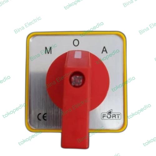 Jual Selector MOA 3 Pole / Selector Manual Off Auto 3 Posisi Rotary ...