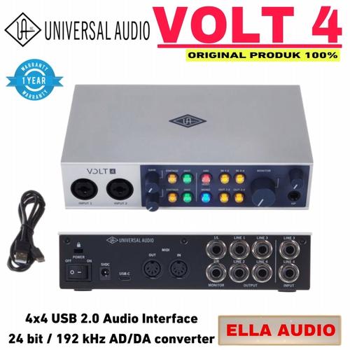 Jual Universal Audio Volt 4 4-in/4-out USB Audio Interface Soundcard ...