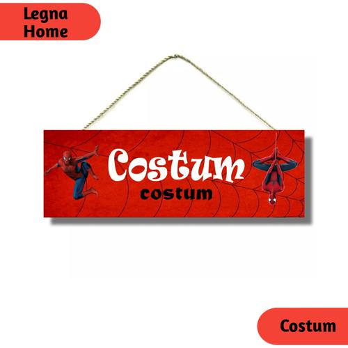 Promo Hiasan dinding/pintu Kamar Anak Tulisan Costum Karakter Kartun ...