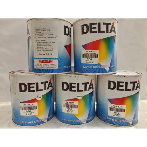 Jual Cat minyak DELTA 1 kg - 990 hitam doff - Kota Surabaya - Star Disk ...