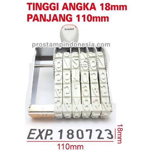Jual Stempel Angka Trodat Penanda Kode Produksi Ukuran Jumbo - 18mm ...