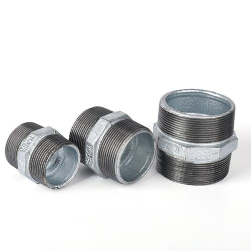 Jual Double Nepple Galvanis Besi 3/8" Drat BSPT Double Nepel 3/8 inch ...