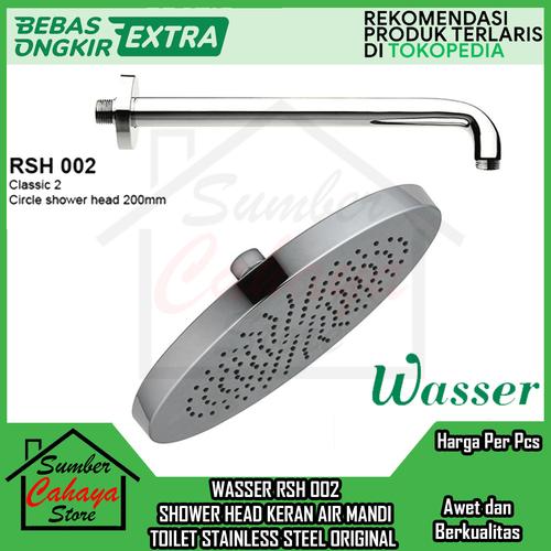 Jual WASSER SHOWER HEAD RSH 002 KERAN AIR HAND SOWER SET PANCURAN ...
