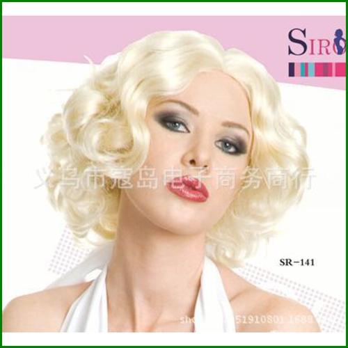 Jual wig marlyn monroe wig bule blonde warna putih - Jakarta Timur ...