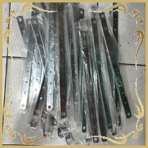 Jual [Ams] Plate Bolong Bolong Tebal Universal Buat Braket Spakbor Body ...