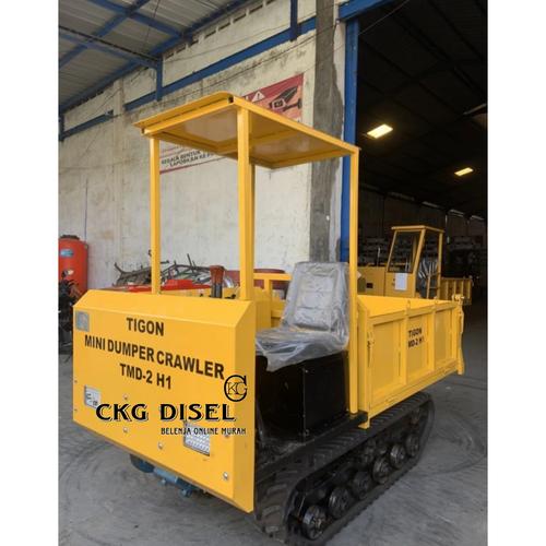 Jual Mini Dumper Crawler TMD-2H1 TIGON / Alat Angkut Sawit Kapasitas 2 ...