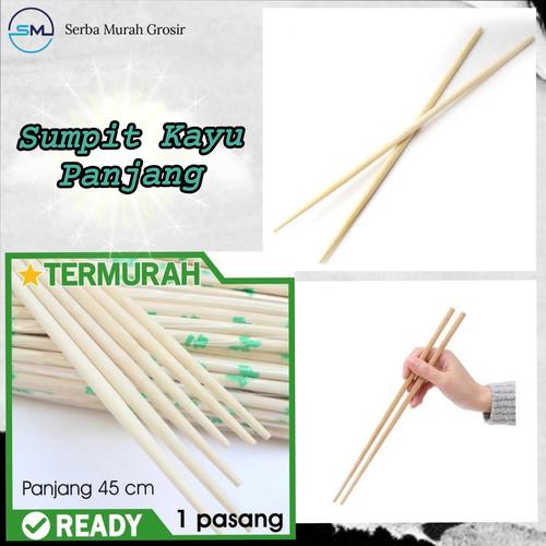 Jual Sumpit Kayu/Sumpit Panjang Kayu/Sumpit Mie - Kota Denpasar ...