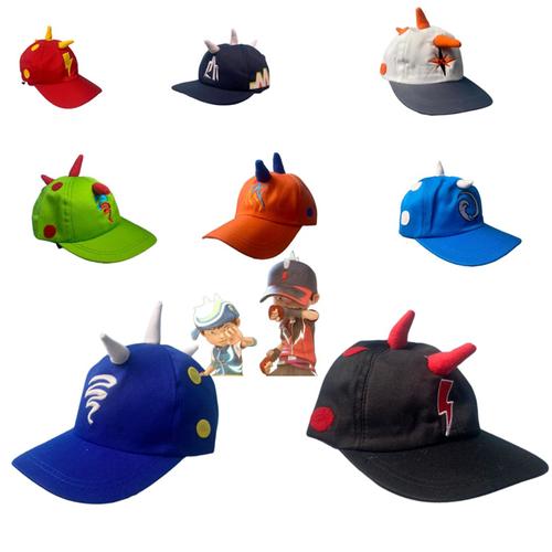 Jual topi anak karakter boboiboy / topi anak tanduk caps kids - Jakarta ...