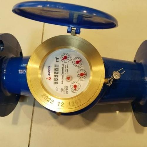Jual Water Meter / Meteran Air AMICO size 2 inch Flange DN 50mm BARU ...
