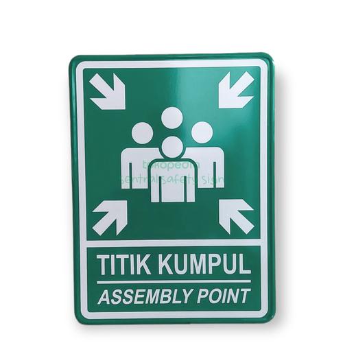 Jual Rambu Titik Kumpul 45x60cm - Jakarta Barat - sentral safety sign ...