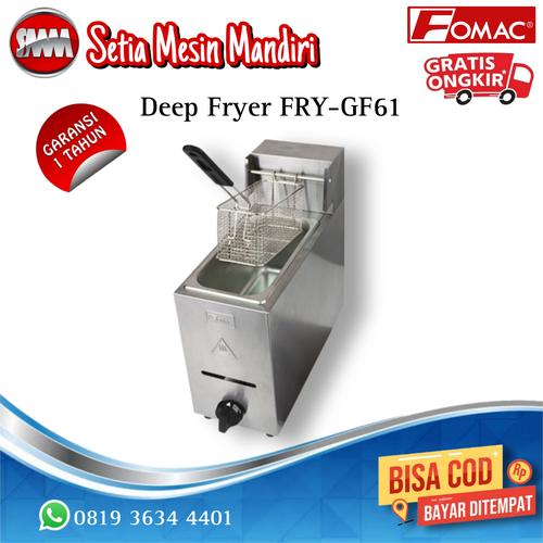Jual Gas Deep Fryer Penggorengan Makanan FRY-GF61 FOMAC - Jakarta Barat ...