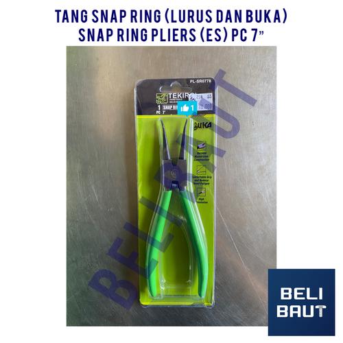 Jual Tang Snap Ring Lurus Buka Tekiro PC 7" (Snap Ring Pliers) - Kab ...