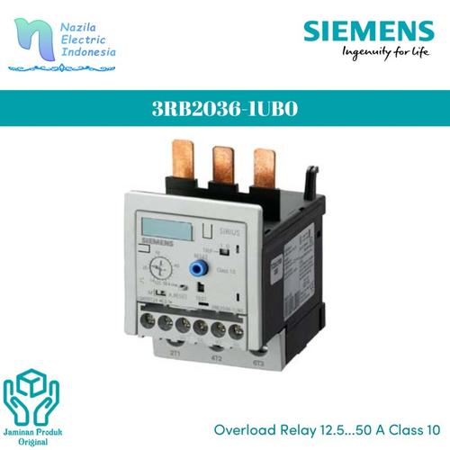 Jual Siemens 3RB 2036 / 3RB20 36 / 3RB2036-1UB0 12.5-50A Size S2 Class ...
