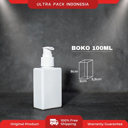 Jual BOTOL PET BOKO 100ML PUTIH & LOTION PUMP PUTIH - Kota Tangerang - ULTRA PACK INDONESIA ...