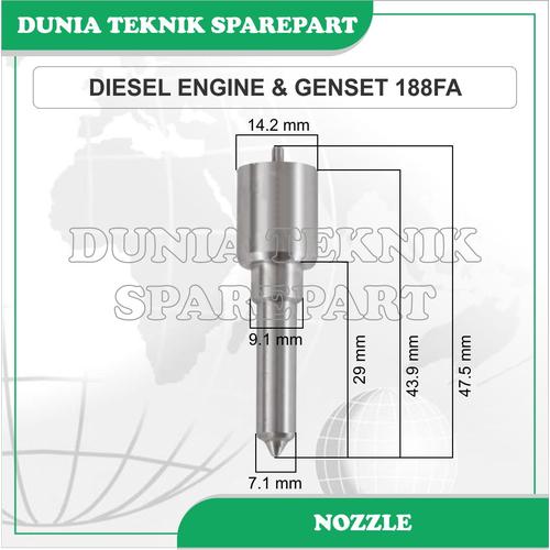 Jual NOZZLE / NOKSEL / NOZEL / NOSEL AIR COOLED DIESEL ENGINE-GENSET ...