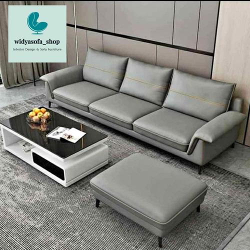 Jual Sofa 3 Seater Kulit Oscar Premium - Sofa Ruang Tamu Minimalis - Kota Bekasi - widyasofa ...