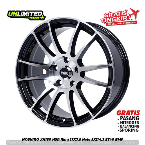 Jual VELG MOBIL XPANDER INNOVA CIVIC CAMRY ACCORD TERIOS HSR NOSHIRO R17 - Kab. Tangerang ...